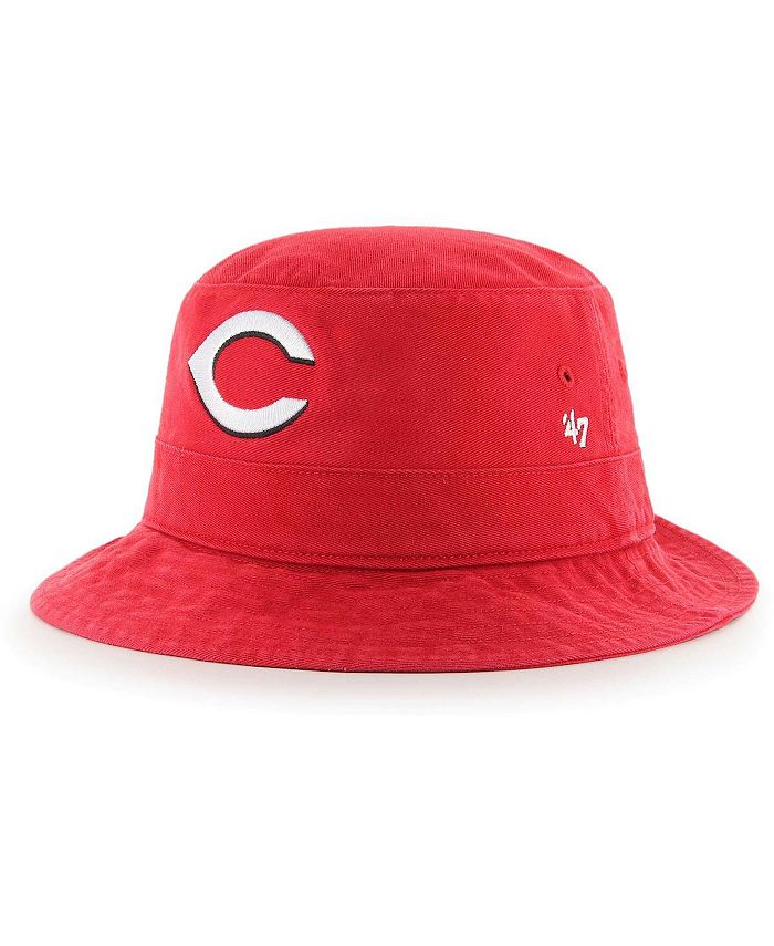 '47 Brand Men's Red Cincinnati Reds Primary Bucket Hat - Macy's