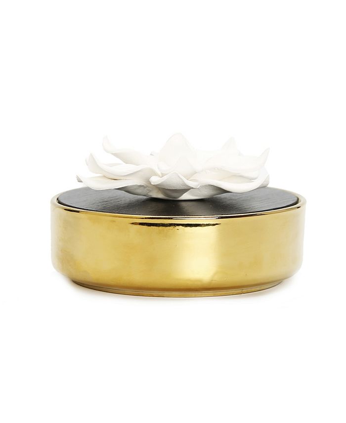 Vivience Hemispheric Shape Diffuser Lid or Flower, 'Irish And Rose ...