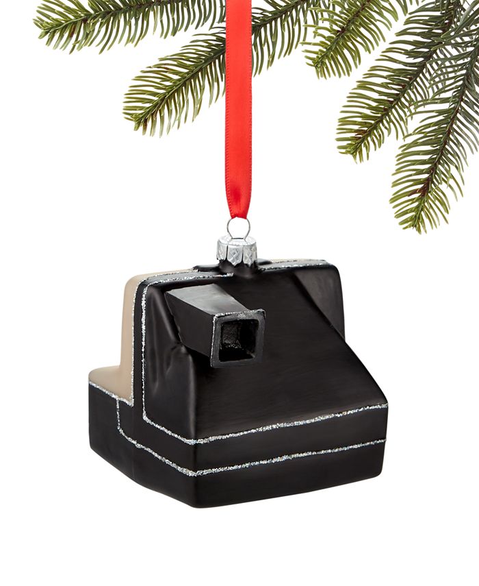 Holiday Lane Retro Holiday Polaroid Camera Ornament, Created for Macy's ...