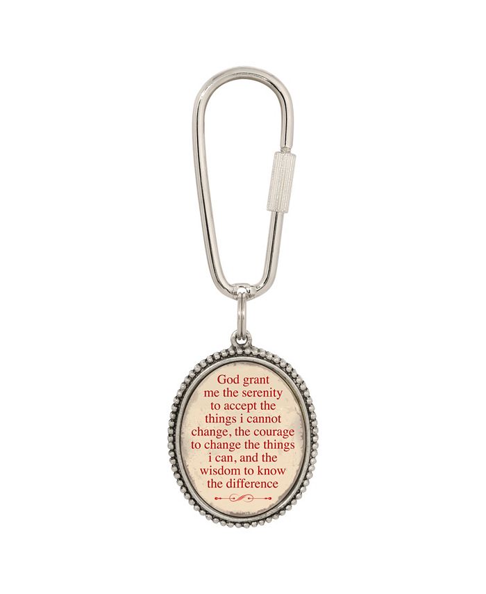 2028 Symbols of Faith God Grant me the Serenity Key Fob - Macy's