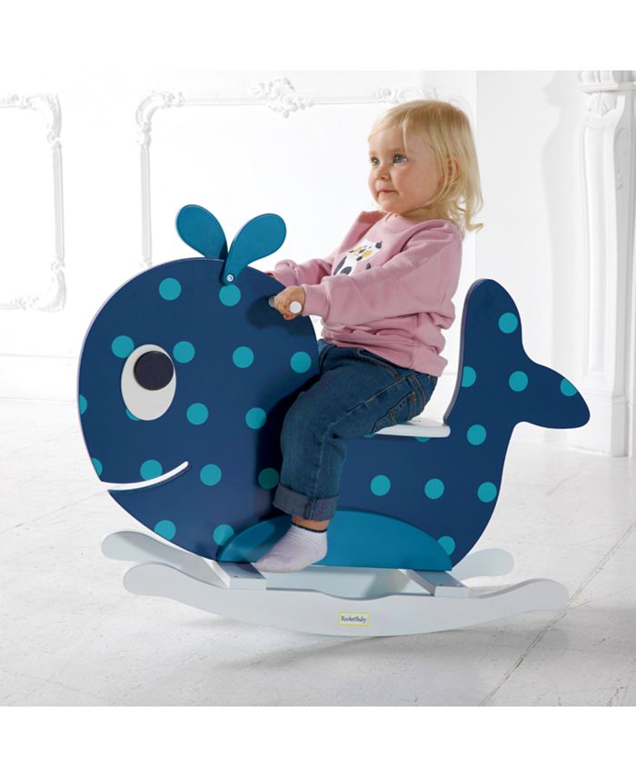 RocketBaby Toddler's Rocking Toy Gigio the big Whale - Macy's