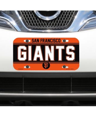 Wincraft San Francisco Giants Logo Plastic License Plate - Macy's