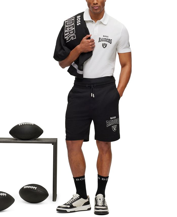 Hugo Boss BOSS by Hugo Boss x NFL Men's Las Vegas Raiders Polo Shirt ...