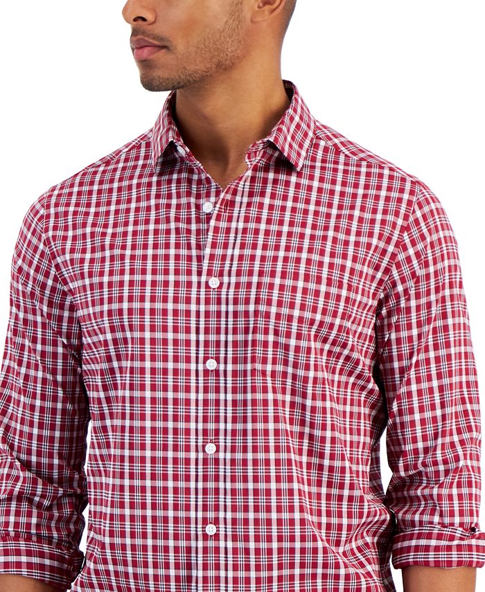 Club Room Men's Otto Regular-Fit Wrinkle-Resistant Performance Stretch ...
