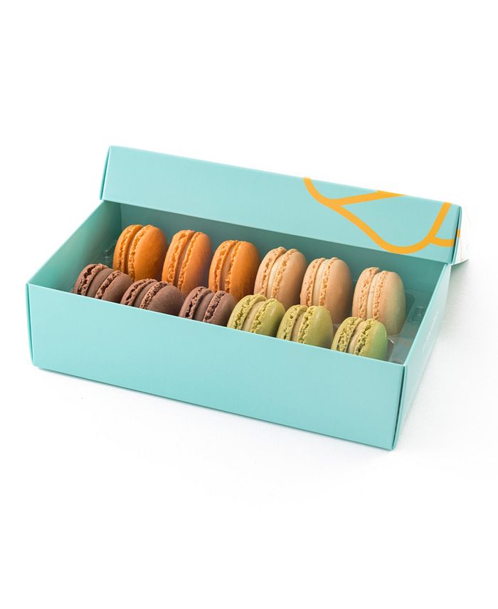 La Biscuitery The Signature Box of 12 Macarons - Macy's