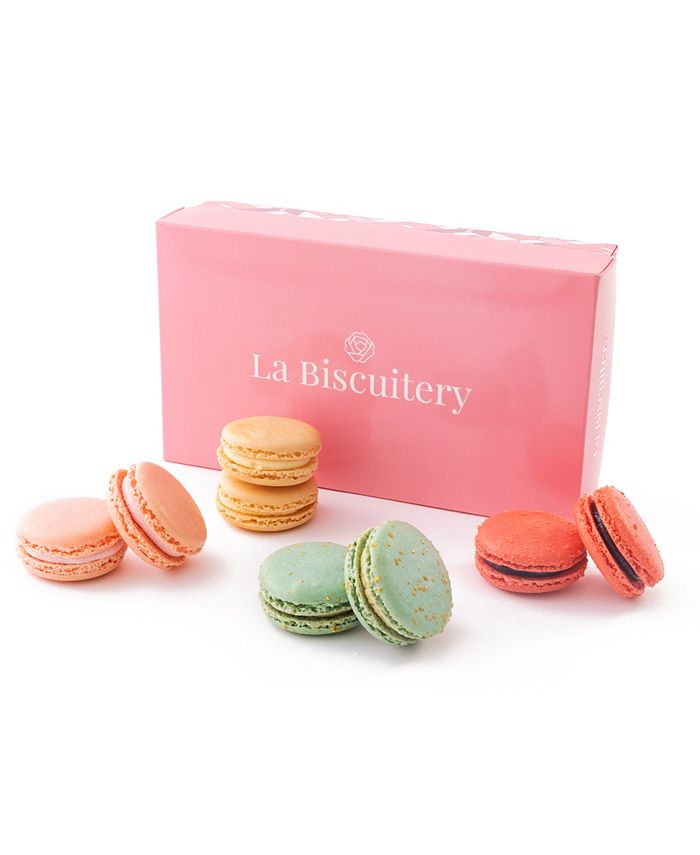 La Biscuitery La Vie En Rose Box of 12 Macarons - Macy's