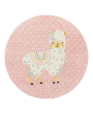 Bayshore Home Campy Kids Llama Area Rug - Macy's