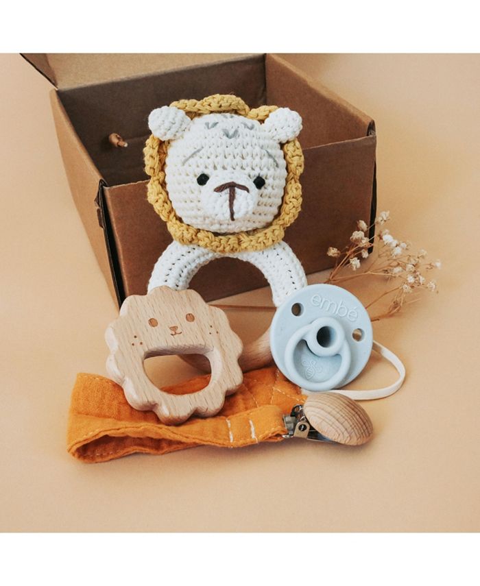 embe Binnie Retractable Pacifier Newborn Baby Gift Set by - Macy's