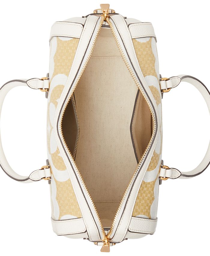 kate spade new york Spade Flower Monogram Medium Satchel - Macy's