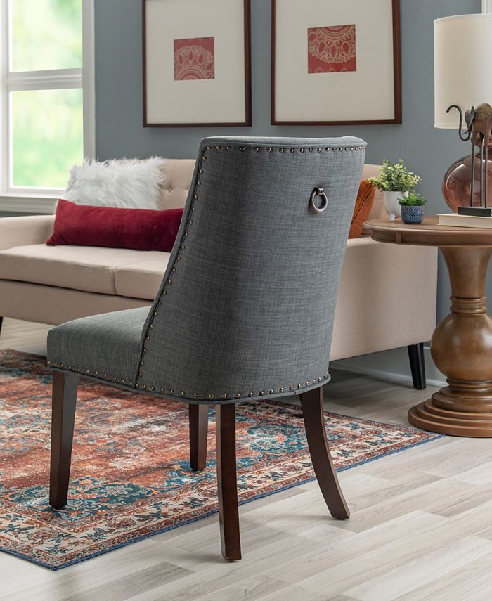Linon Home Décor Powell Furniture Allard Upholstered Dining Chairs ...