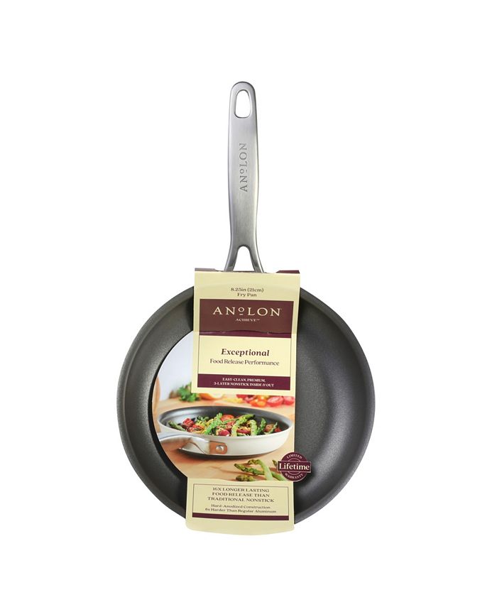 Anolon Achieve Hard Anodized Nonstick 8.25" Frying Pan - Macy's