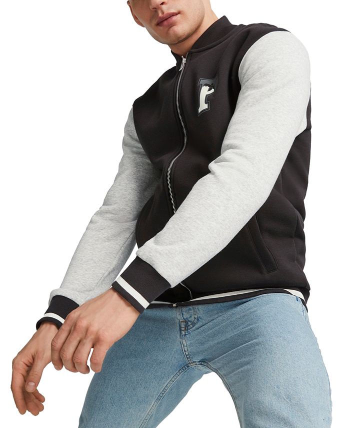 Puma Men's SQUAD Colorblocked Brushed Fleece Track Jacket - Macy's