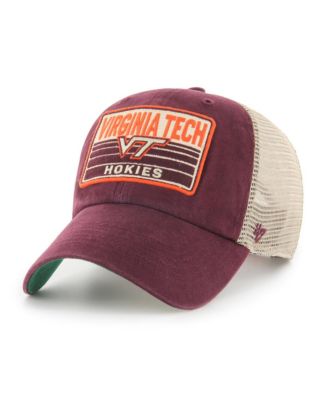 '47 Brand Men's Maroon Virginia Tech Hokies Four Stroke Clean Up ...