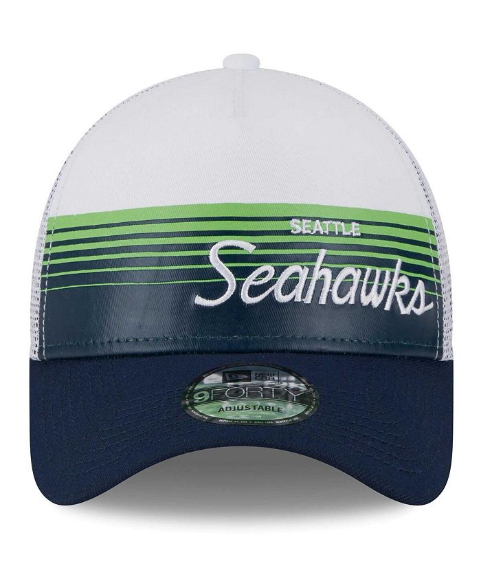 New Era Men's Navy Seattle Seahawks Horizon 9FORTY Snapback Hat - Macy's