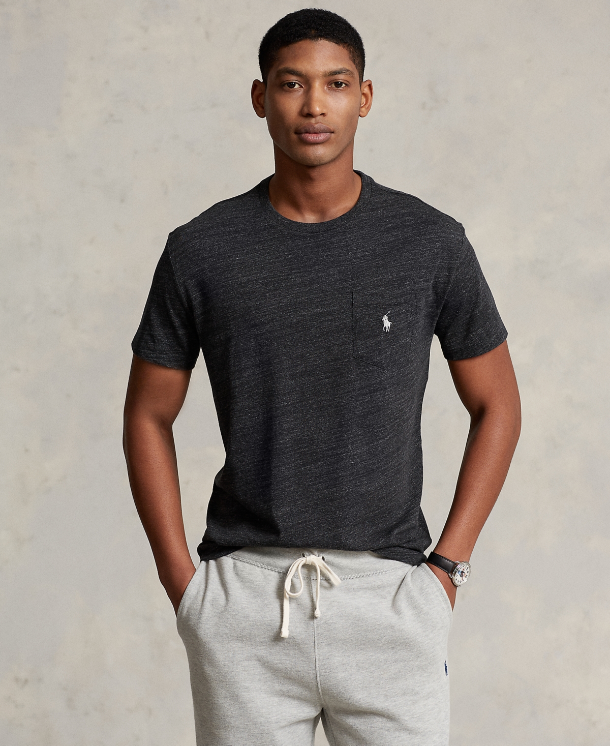 Click here for Polo Ralph Lauren Mens Classic-Fit Jersey Pocket T... prices