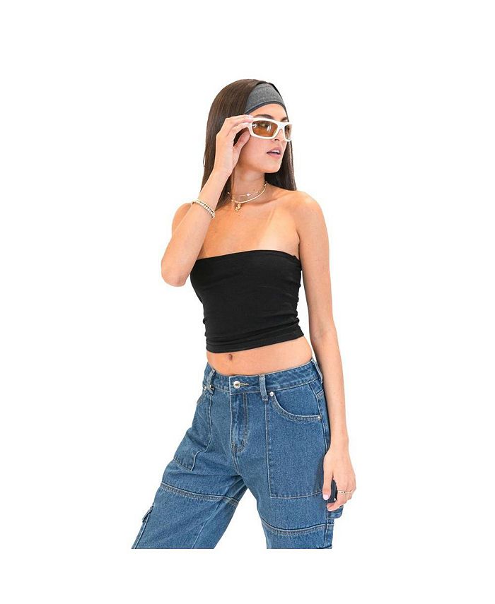 Edikted Women's Basic Strapless Tube Top - Macy's