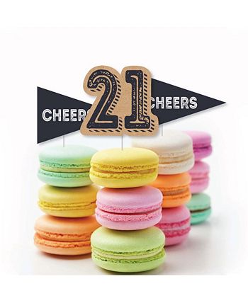 Big Dot of Happiness Finally 21 - 21st Birthday - DIY Shaped Party Cut ...