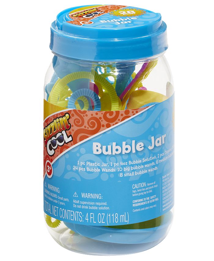 Sizzlin Cool Bubble Jar, 28 Pieces, Created for You by Toys R Us - Macy's