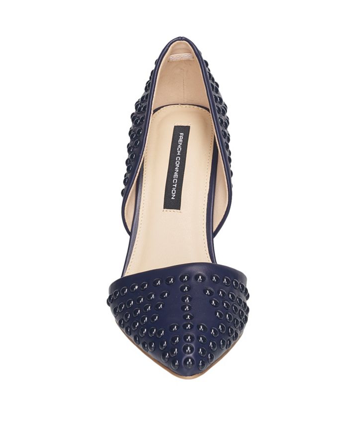 French Connection Women's Forever Studded Two-Piece Pumps - Macy's