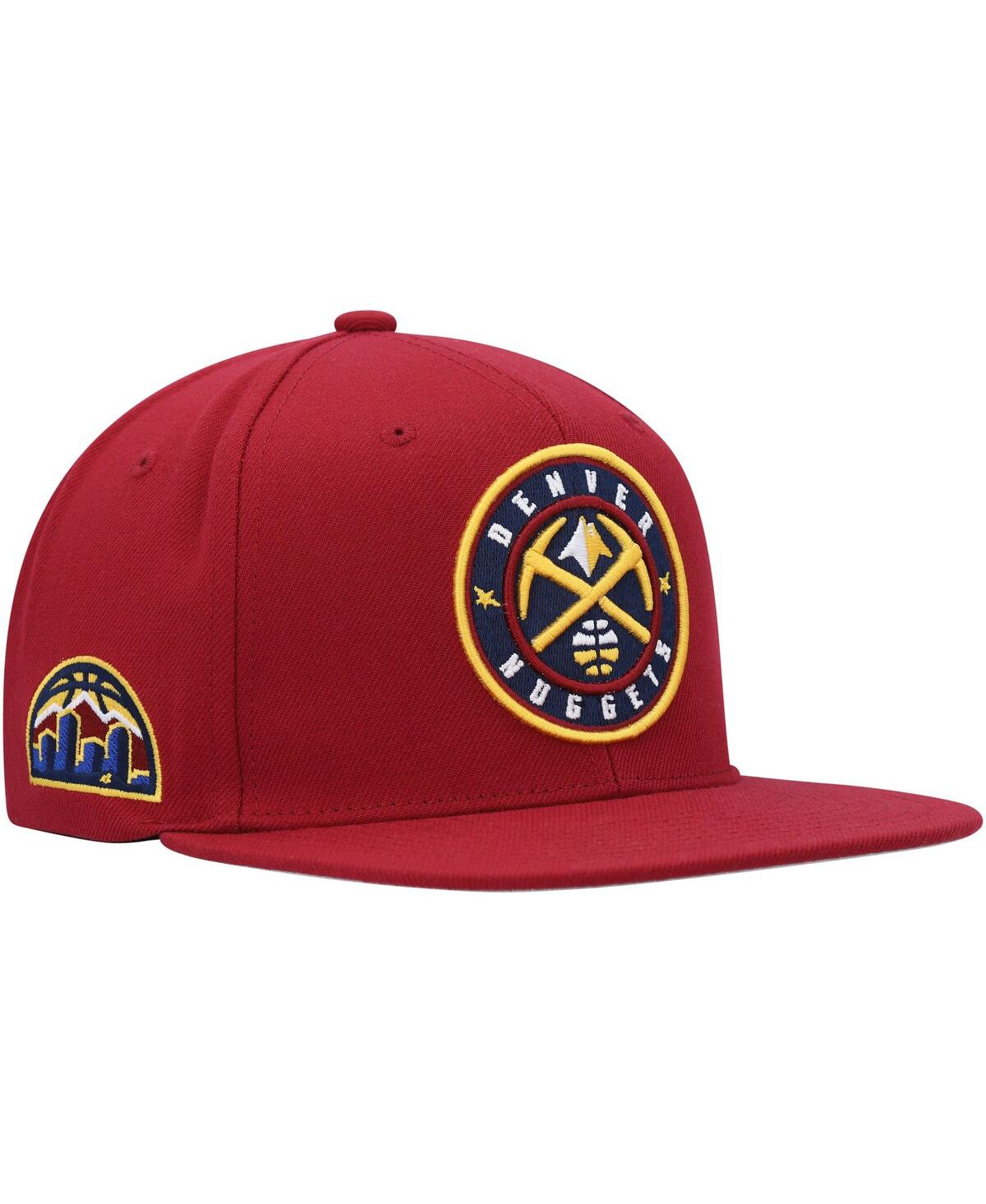 Click here for Mens Mitchell & Ness Red Denver Nuggets Side Core... prices
