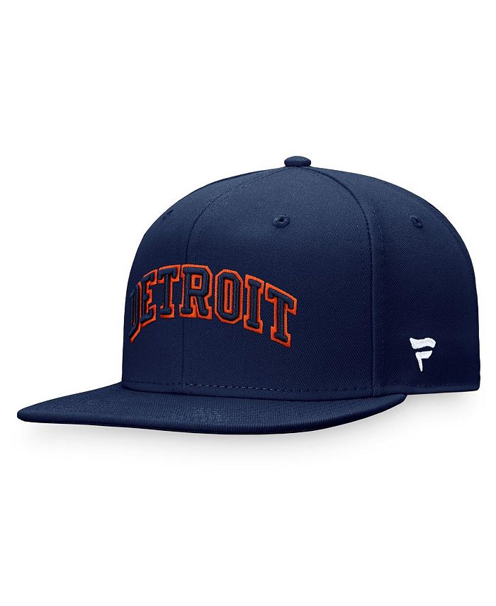 Fanatics Men's Navy Detroit Tigers Cooperstown Collection Fitted Hat ...