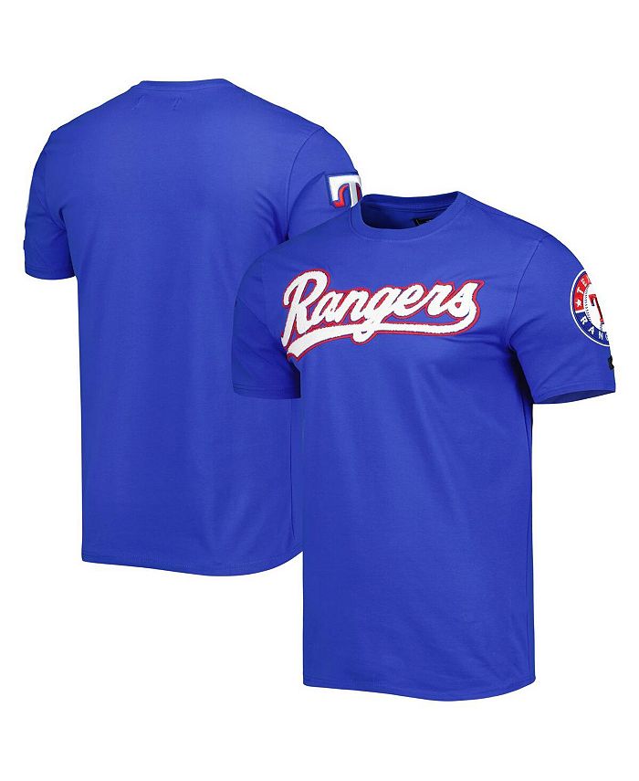 Pro Standard Men's Royal Texas Rangers Team Logo T-shirt - Macy's
