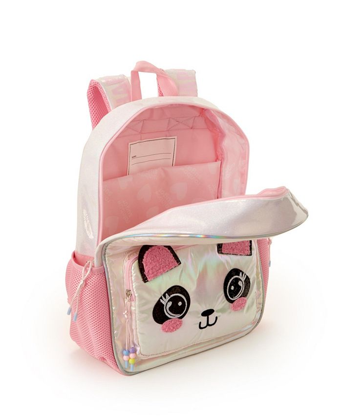 InMocean Little and Big Girls Sequin Panda School Backpack - Macy's