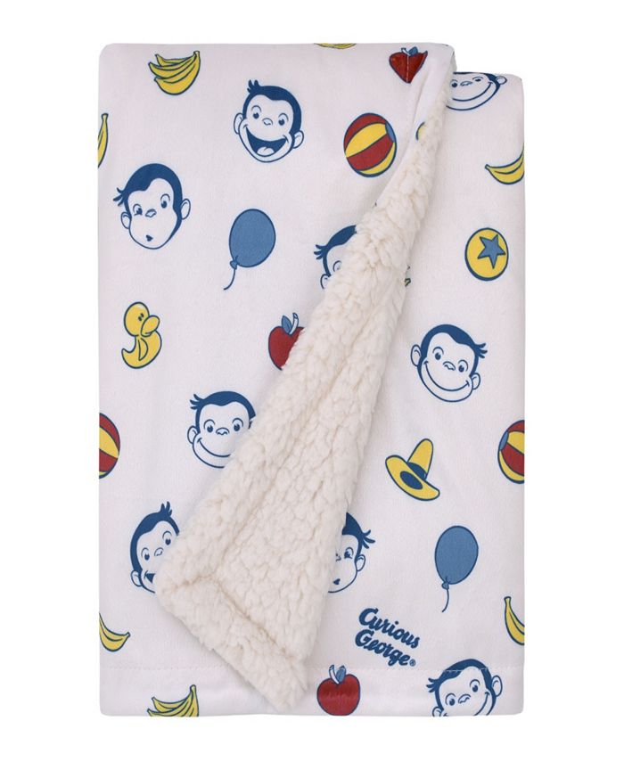Welcome to the Universe Baby Curious George Baby Blanket - Macy's