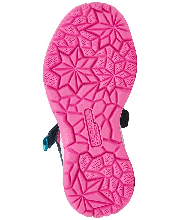 Merrell Little Girls Dragonfly Stay-Put Sandals from Finish Line - Macy's