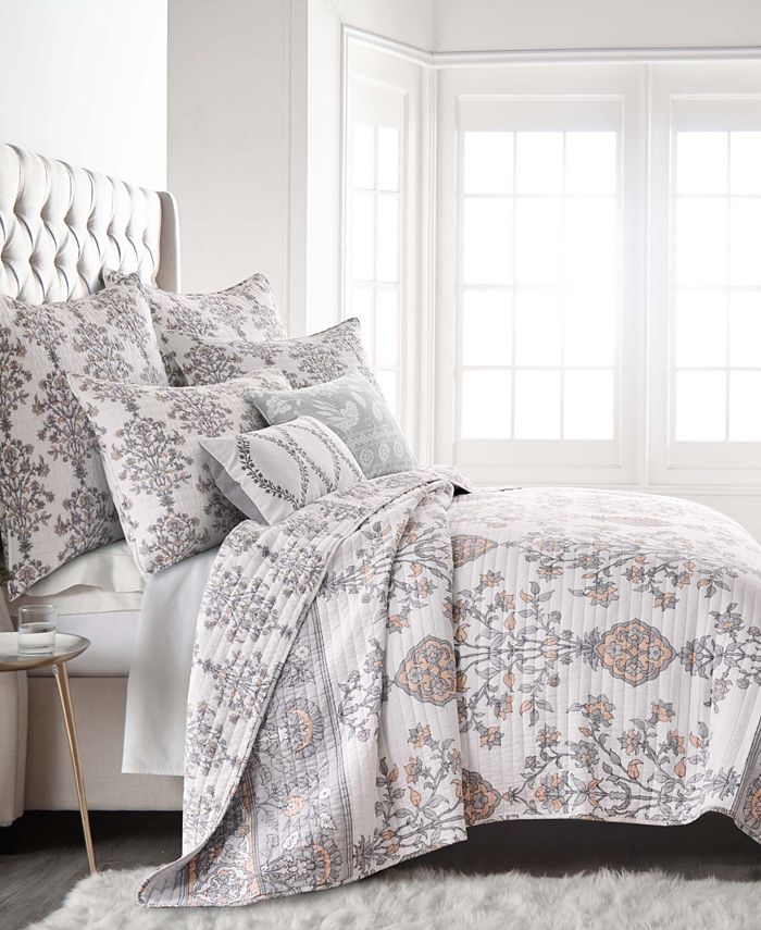 Levtex Filigree Reversible 2-Pc. Quilt Set, Twin/Twin XL - Macy's