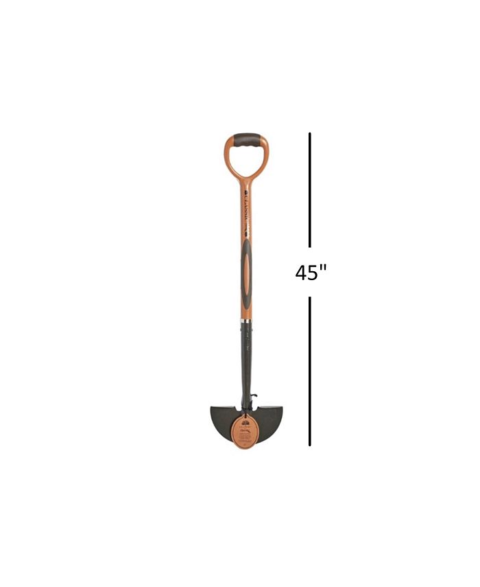 Flexrake Powder Coated Steel Head And Ergonomic Handle Lawn Edger, 45 ...
