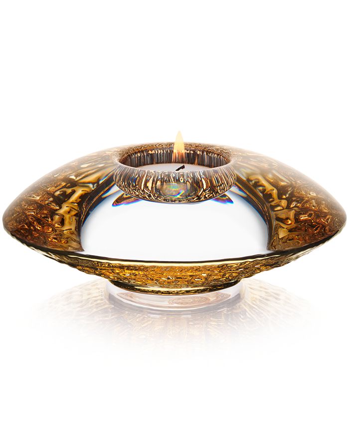 Orrefors Discus Votive - Macy's