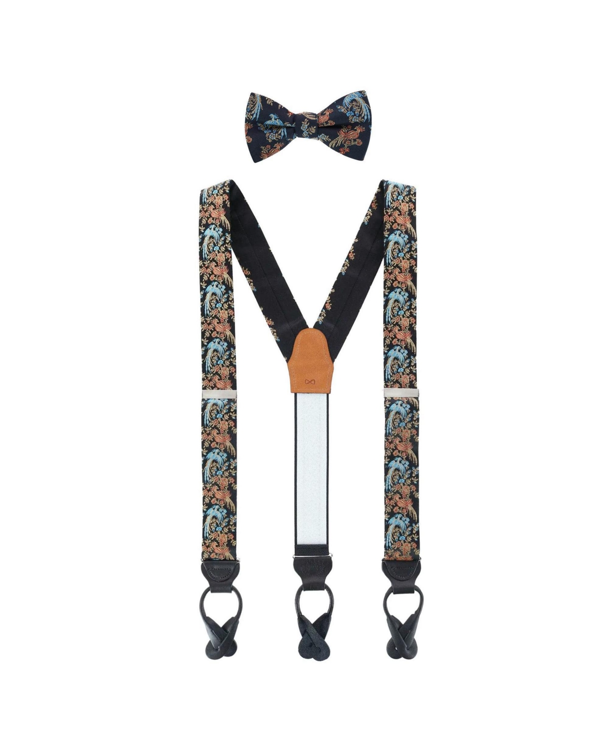 Click here for Trafalgar Mens Birds of Prosperity Silk Button End... prices