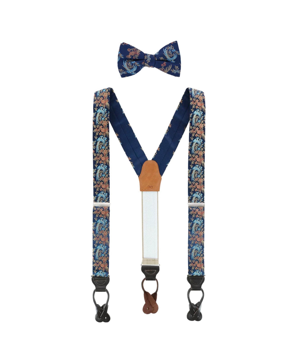 Click here for Trafalgar Mens Birds of Prosperity Silk Button End... prices