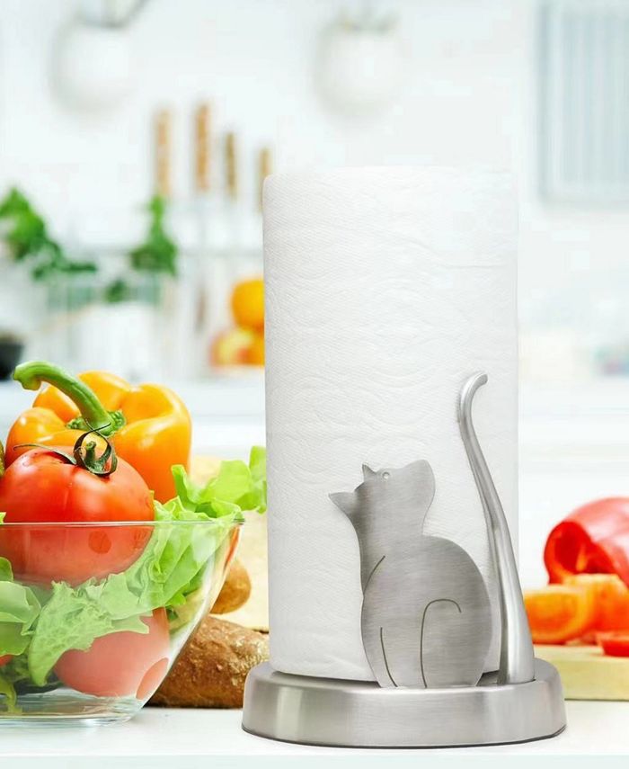 Everyday Solutions Meow Small Size Paper Towel Holder - Macy's