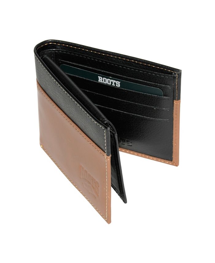 ROOTS Men's Men Slim Wallet with Flip Up Passcase - Macy's