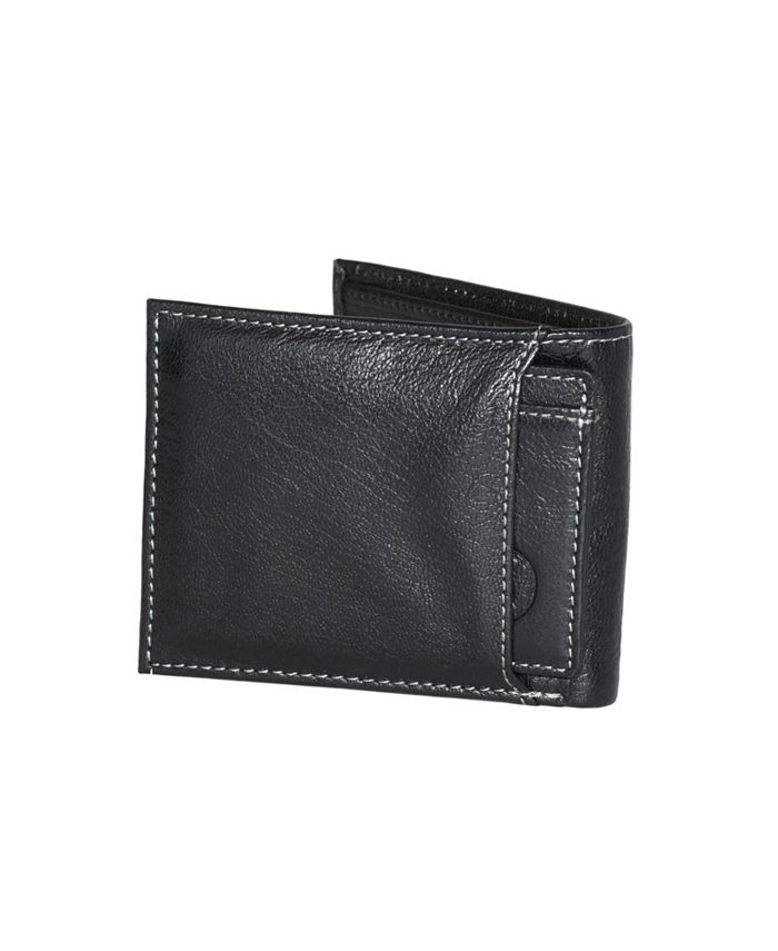 Club Rochelier Men's Billfold Wallet with Removable Card Holder Set ...