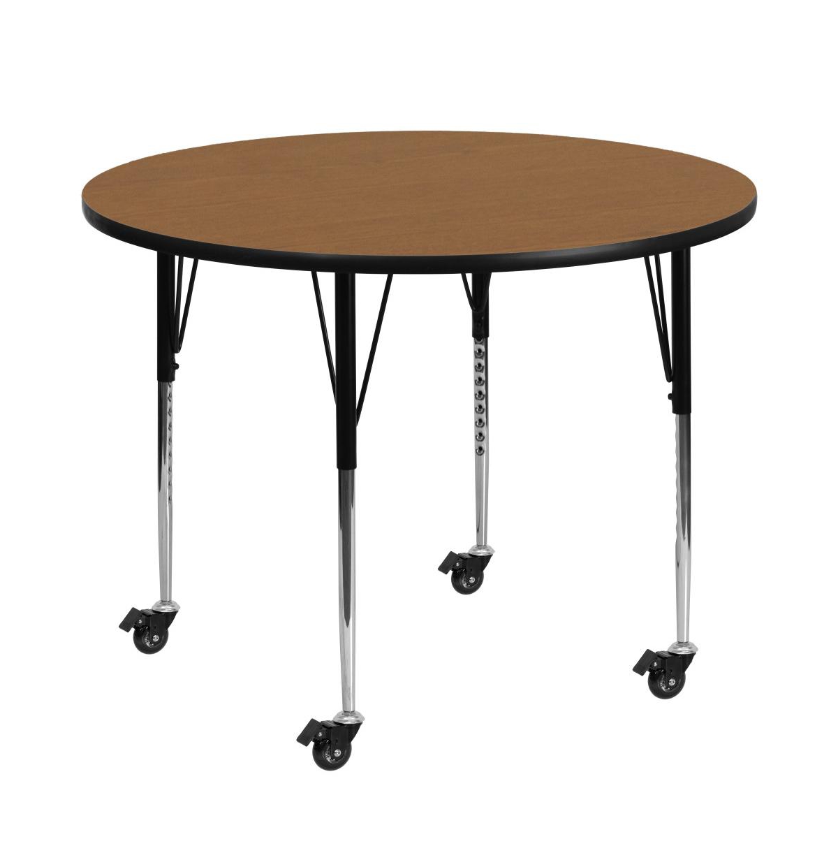 Click here for Emma+Oliver Mobile 48 Round Laminate Adjustable Ac... prices
