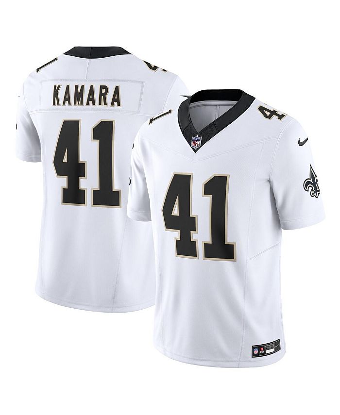 Nike Men's Alvin Kamara White New Orleans Saints Vapor F.U.S.E. Limited ...
