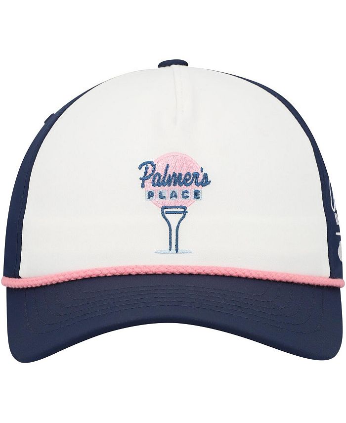 Puma Men's White, Navy Arnold Palmer Invitational Palmer's Place Rope ...