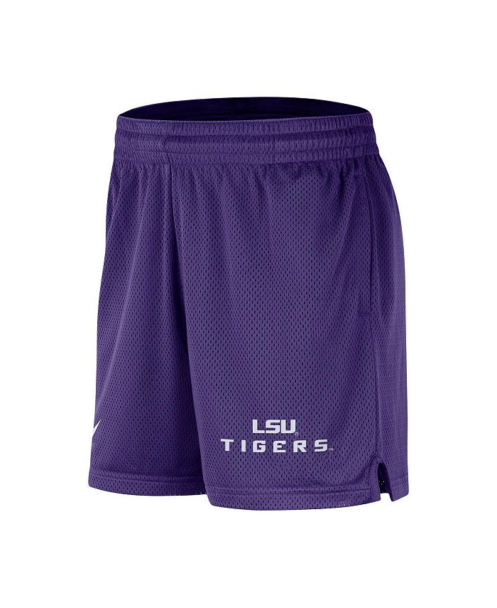 Nike Men's Purple LSU Tigers Mesh Performance Shorts - Macy's