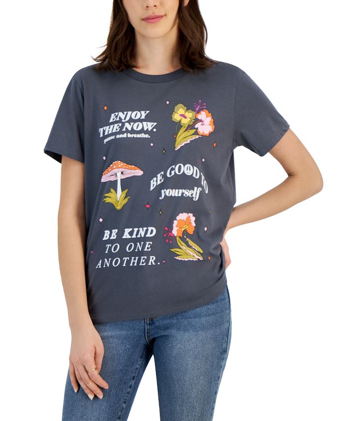 Grayson Threads, The Label Juniors' Be Kind Graphic T-Shirt - Macy's