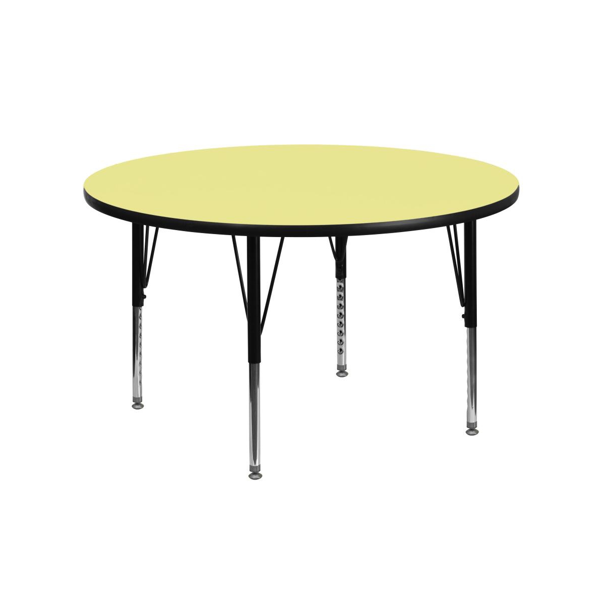 Click here for Emma+Oliver 48 Round Laminate Adjustable Preschool... prices