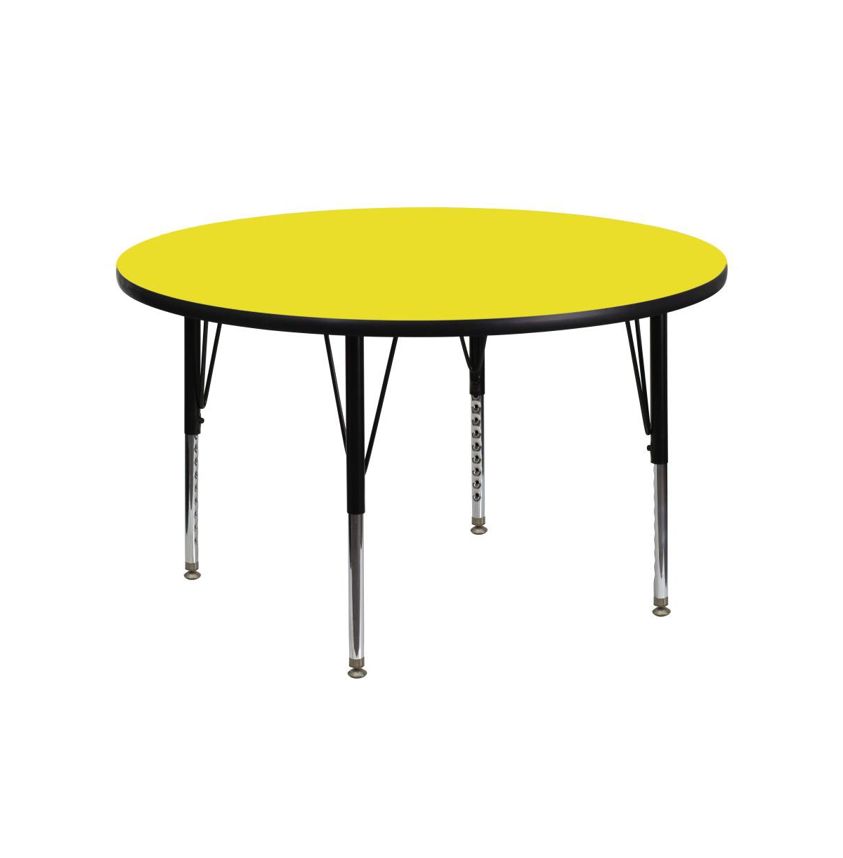 Click here for Emma+Oliver 48 Round Hp Laminate Adjustable Presch... prices
