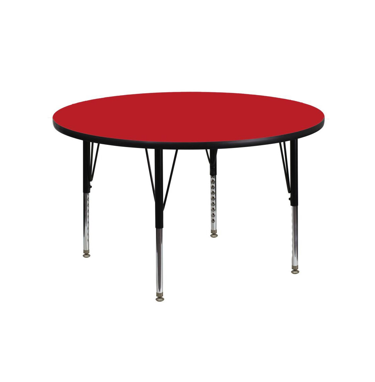 Click here for Emma+Oliver 48 Round Hp Laminate Adjustable Presch... prices