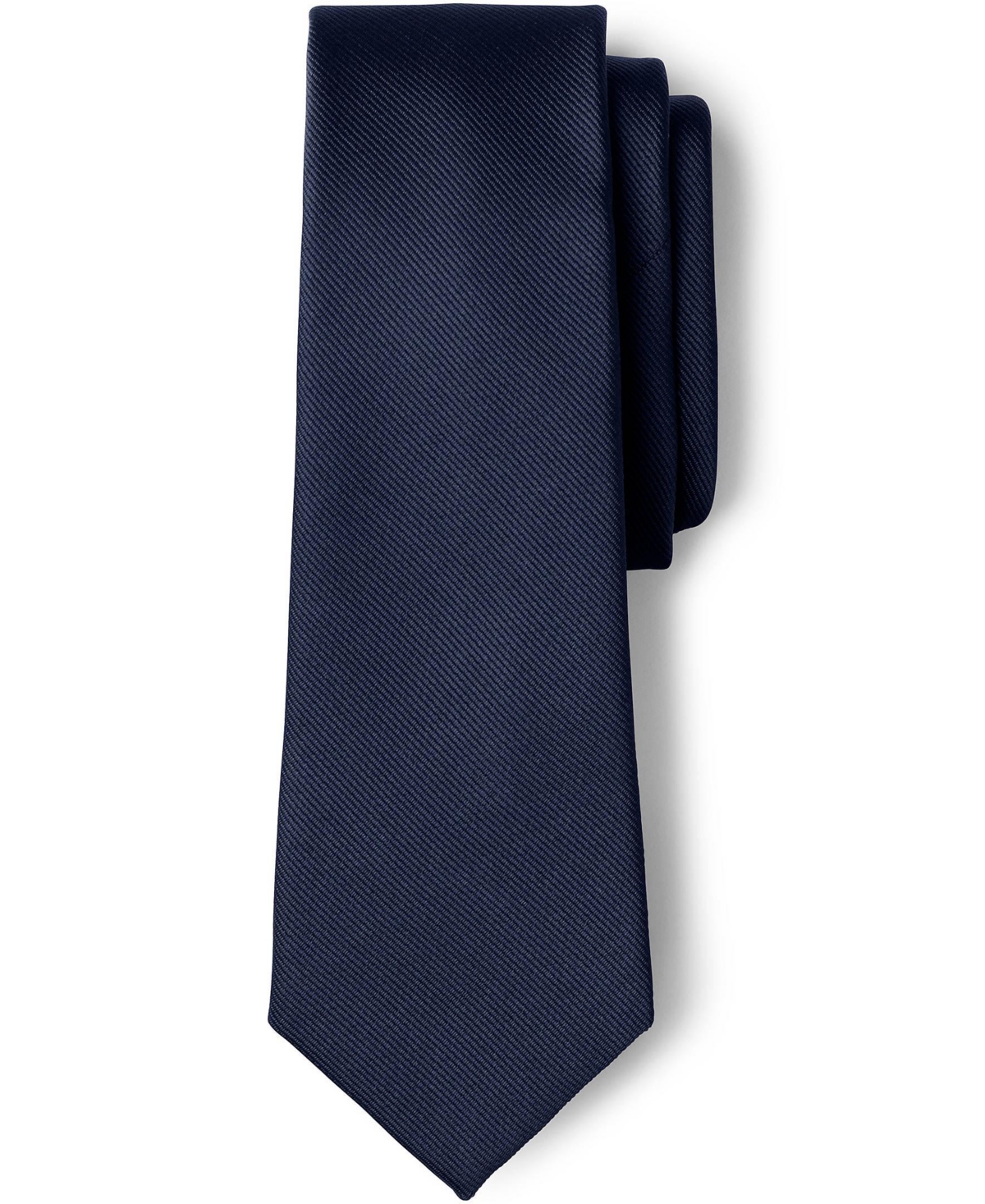 Click here for Lands End Kids Solid To Be Tied Tie - Classic navy prices