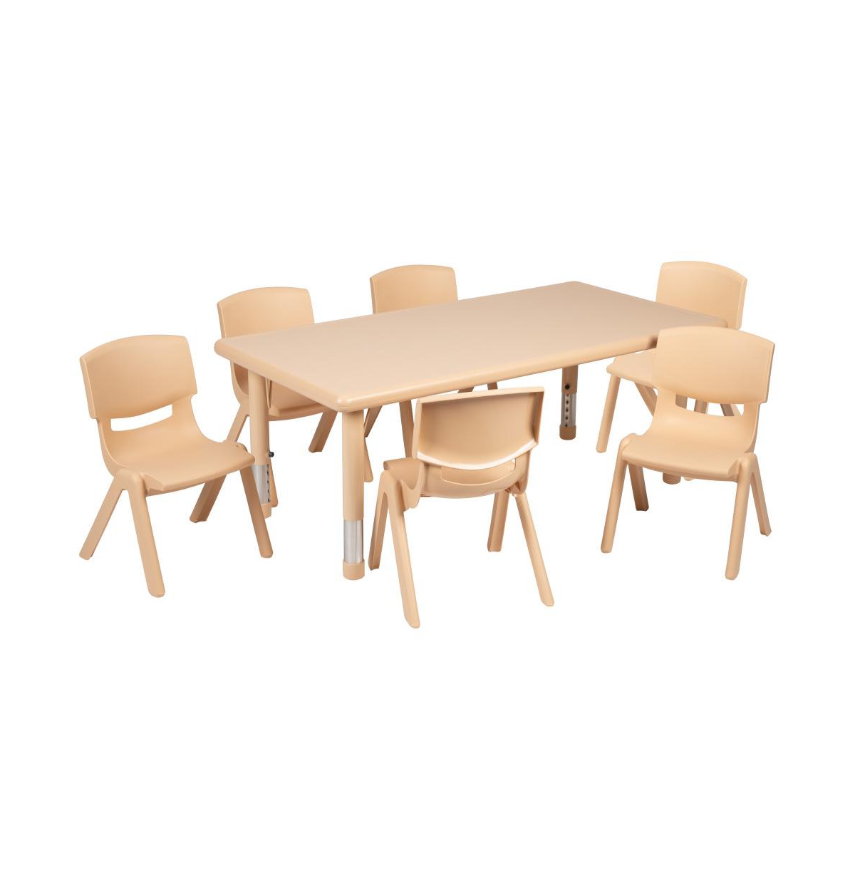 Click here for Emma+Oliver 24W X 48L Rectangular Plastic Height A... prices