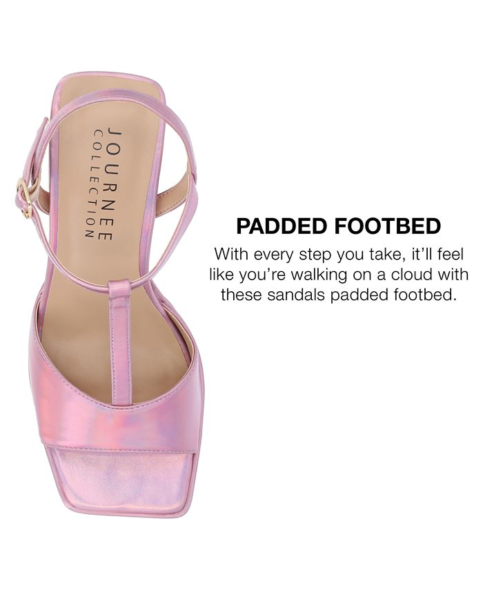 Journee Collection Women's Parson Platform Sandal - Macy's