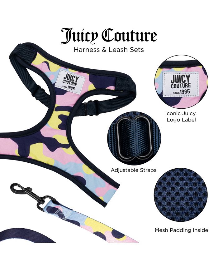 Juicy Couture 2-Piece Harness Leash Set, X-Small - Macy's