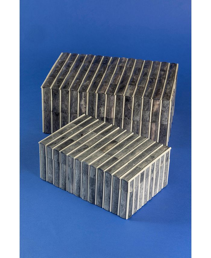 GAURI KOHLI Benares Decorative Boxes, Set of 2 - Macy's